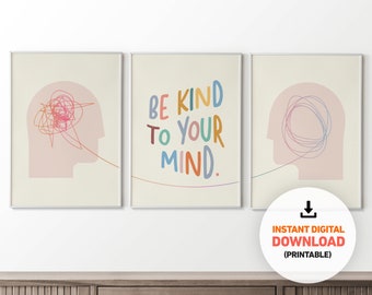 Be Kind Poster | Etsy