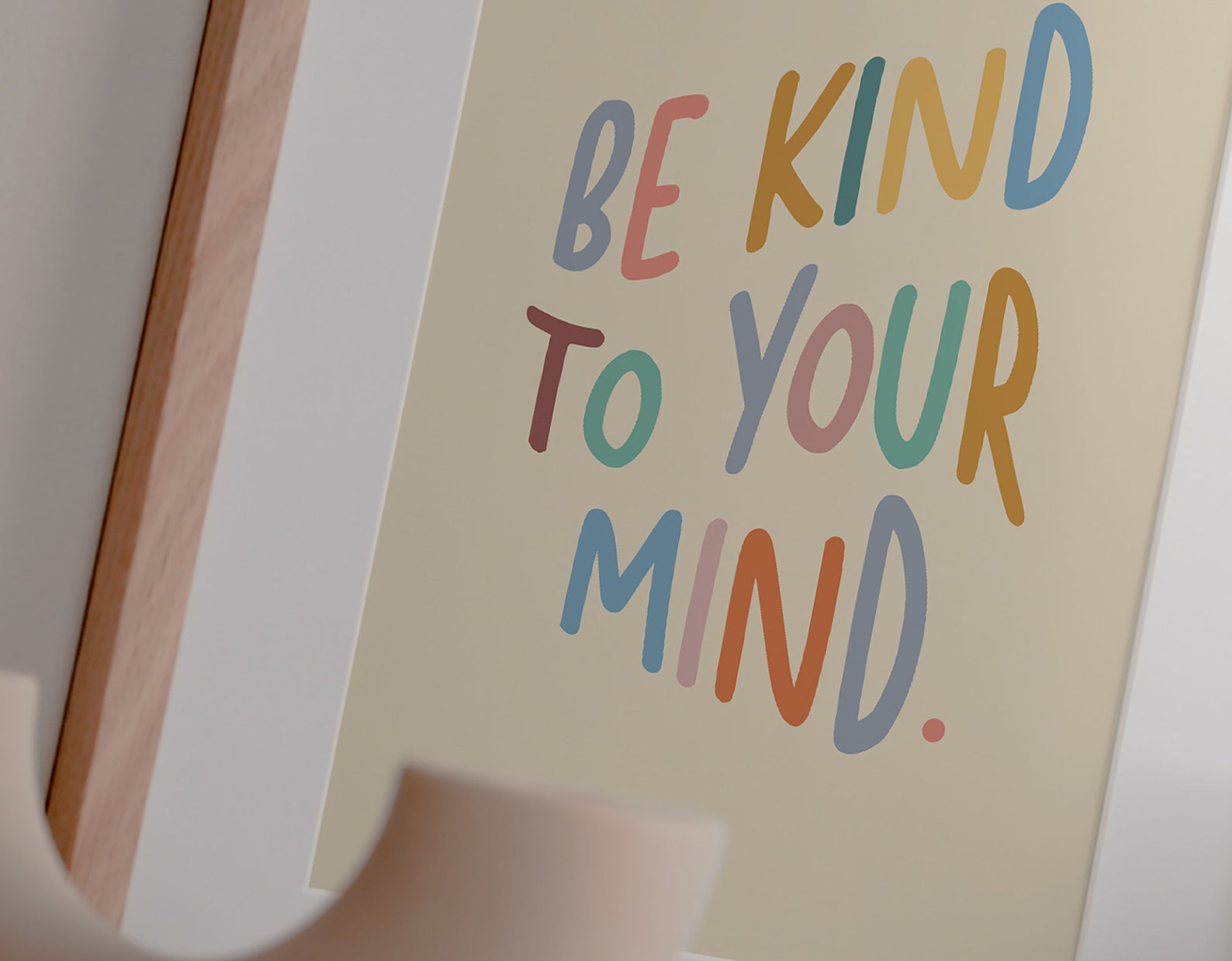 Be Kind to Your Mind Printable Poster Mental Health - Etsy