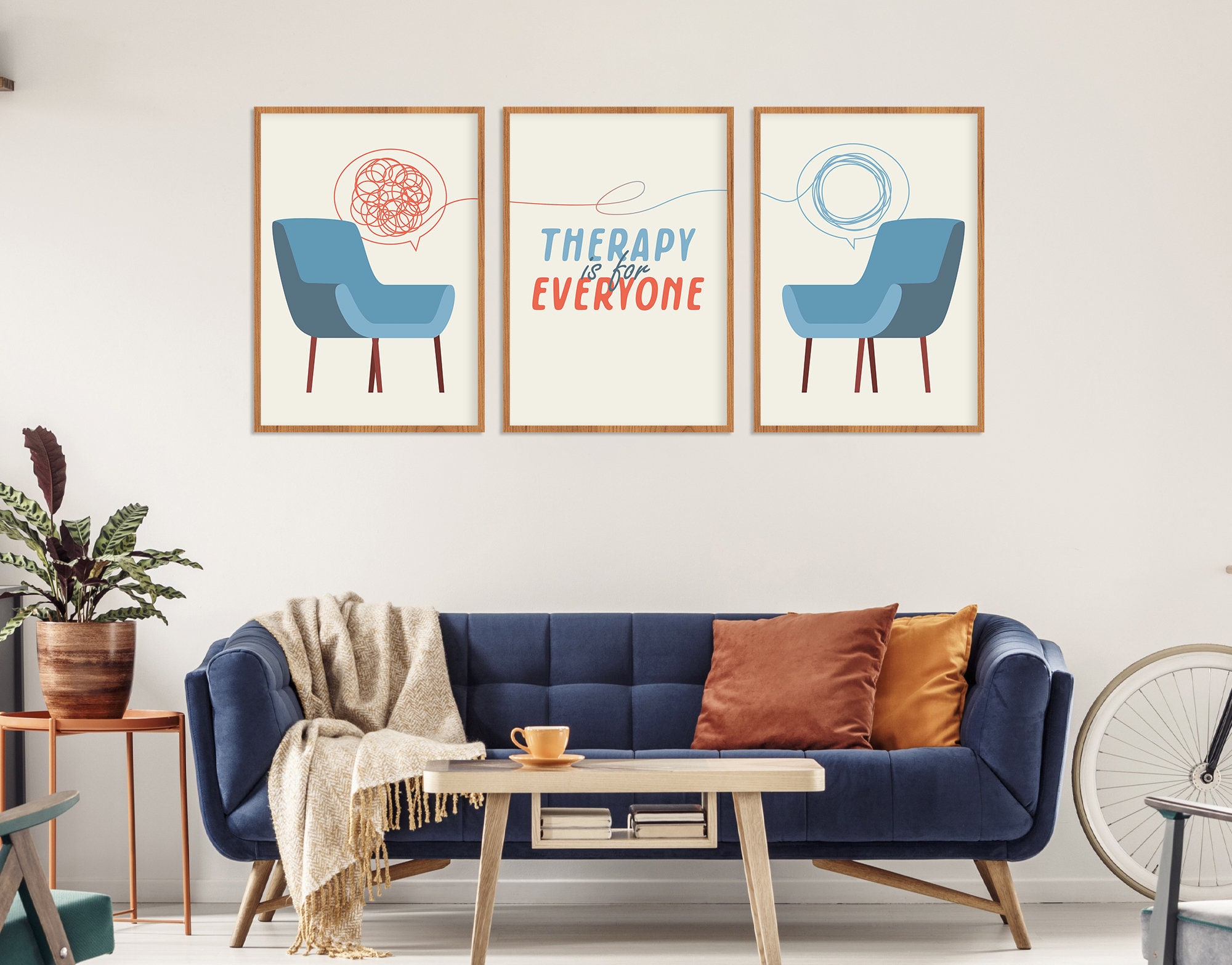 Therapy Office Decor Printable Poster Therapy is for | Etsy