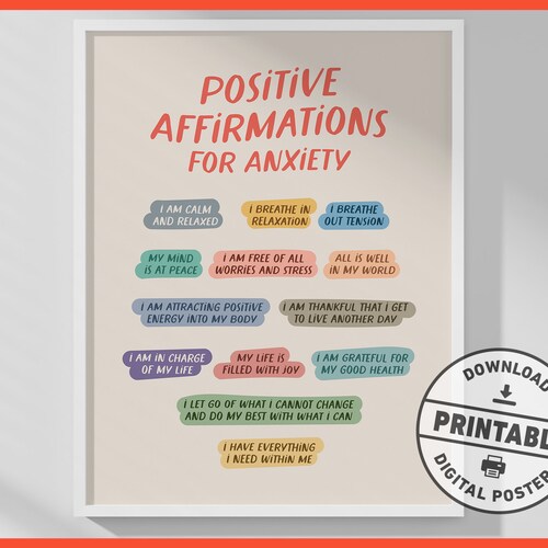 Mental Health Matters Printable Wall Art Therapy | Etsy