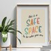 Safe Space Printable Poster Mental Health Therapy - Etsy
