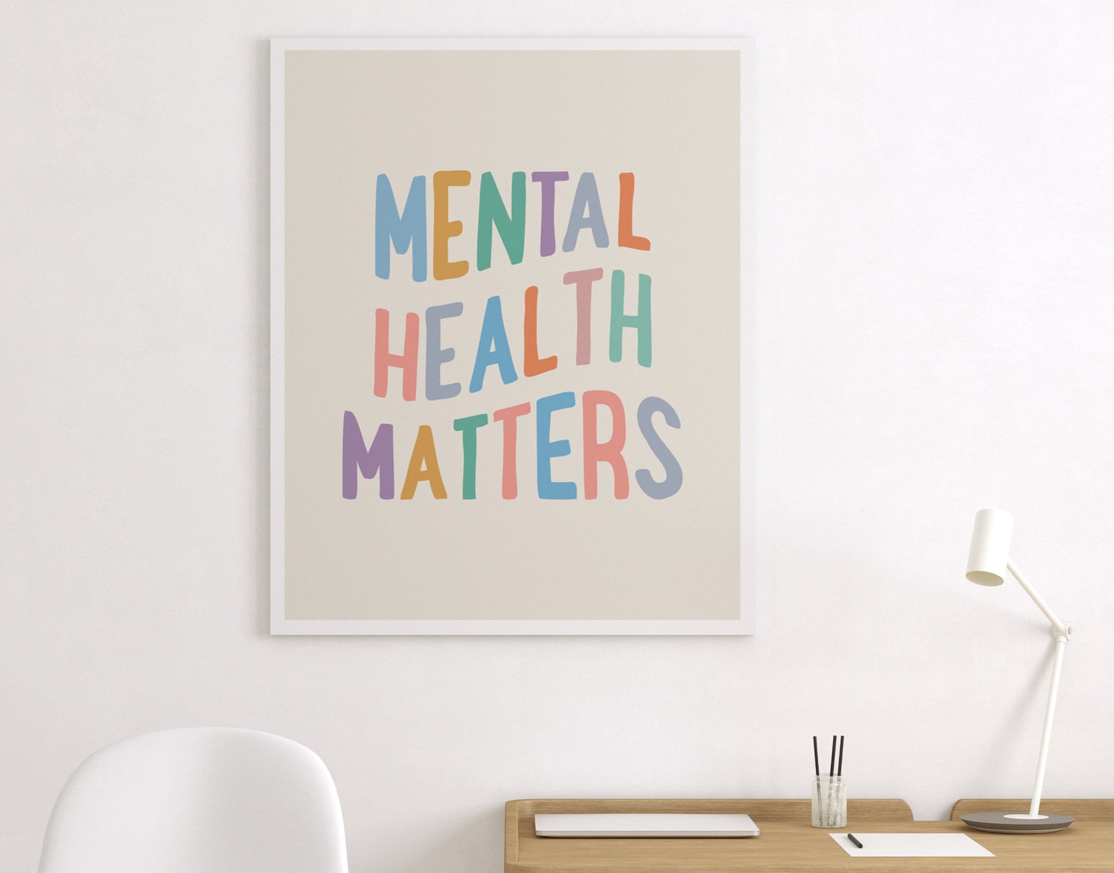 Mental Health Matters Printable Wall Art Therapy - Etsy