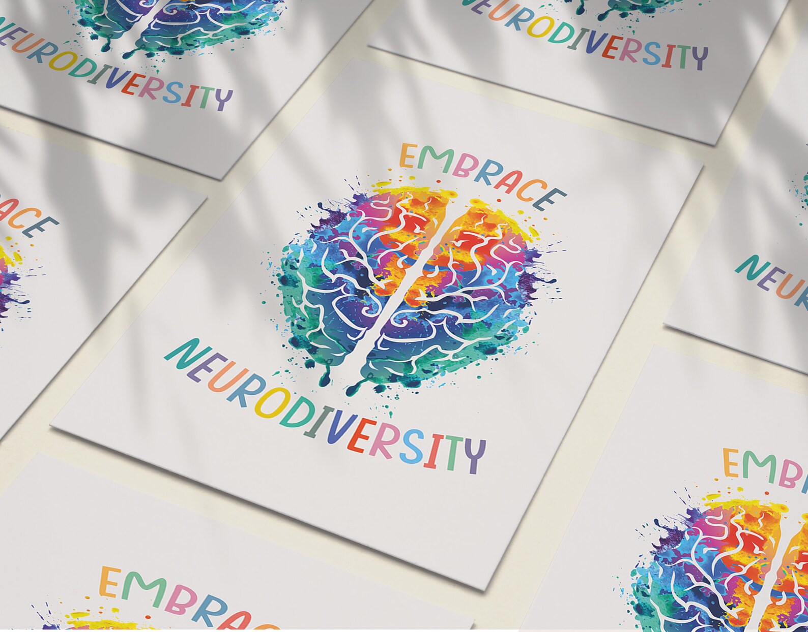 Embrace Neurodiversity Mental Health Office Decor ADHD - Etsy