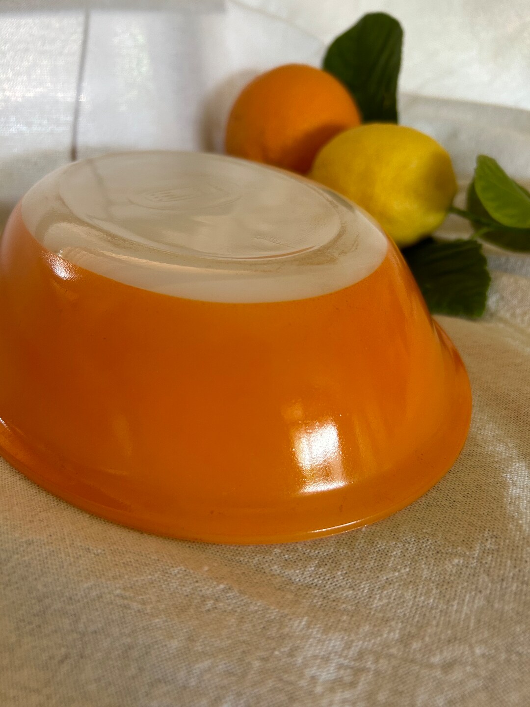 Vintage Agee Crown, ovenware, oval dish, orange cookware, retro kitchen ...