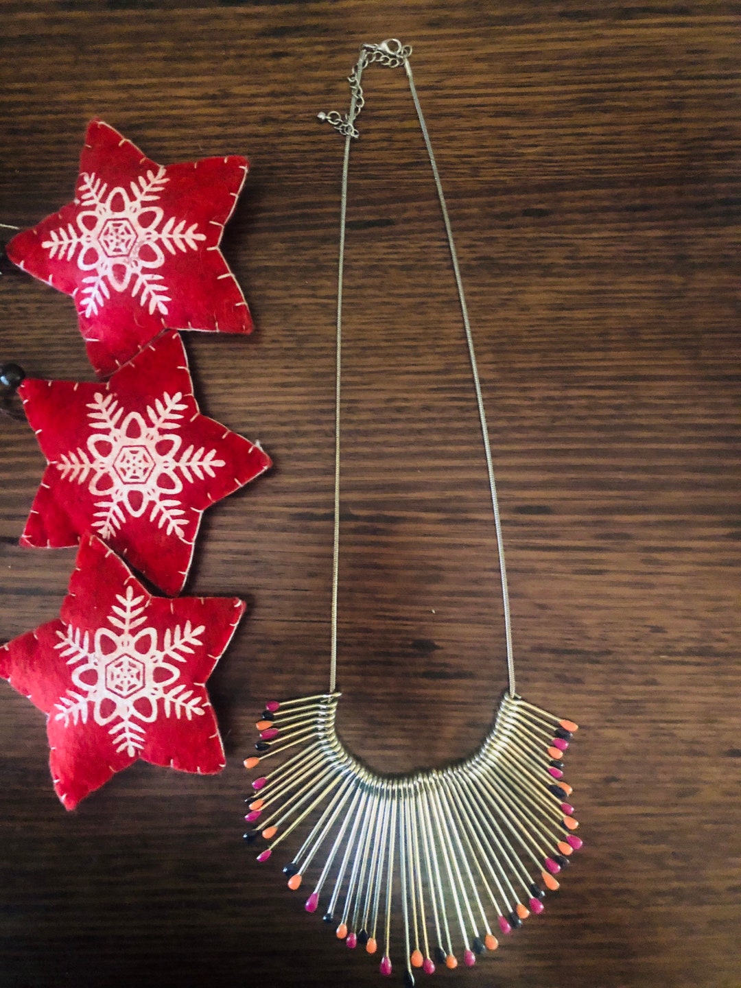 Unique Jewellry, Matchstick Style Necklace, Modernist Jewellry ...