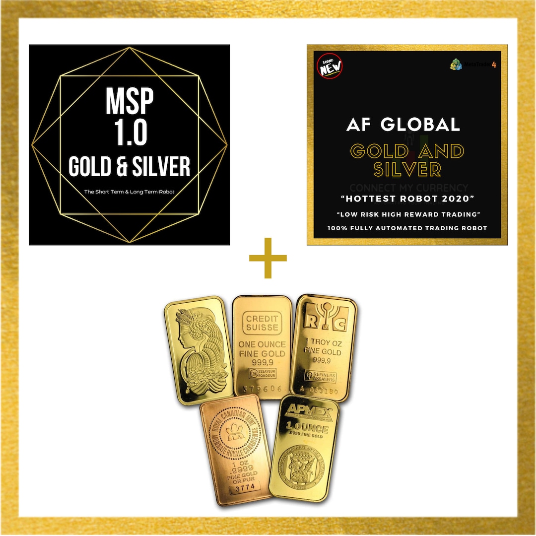MSP Gold Bundle 1.0 Gold & Silver + 1 Oz Gold Bullion Bar + AF Global ...