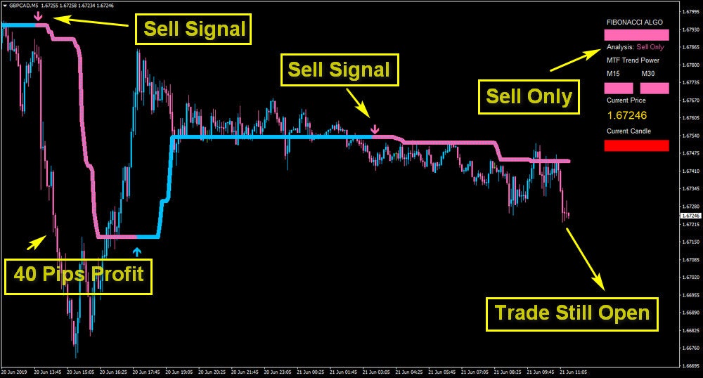 Algo Fibonacci Scalper Indicator System Forex Trading System - Etsy
