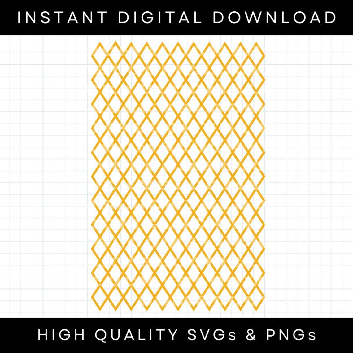 Diamond Pattern SVG Bundle Orange Checkered Diamond Pattern Png SVG Cut ...