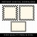 Checkers Frame Clipart SVG Bundle Checkers Pattern Frame Png & SVG Cut ...