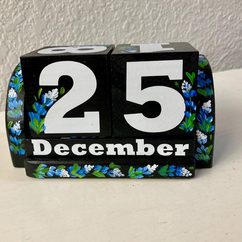 Block Calendar - Etsy