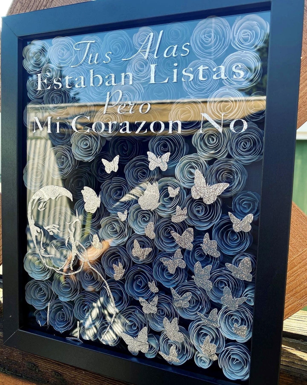 Memorial Rose Frame - Etsy