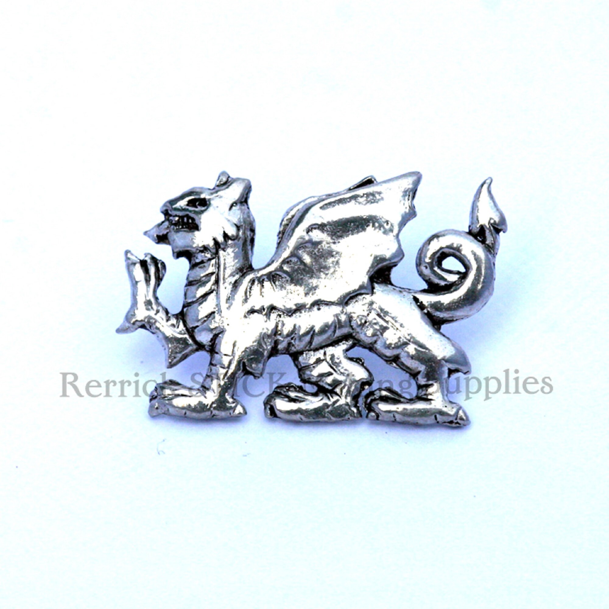 Welsh Dragon Badge, Beautifully Made And, Handcrafted From Solid Pewter ...