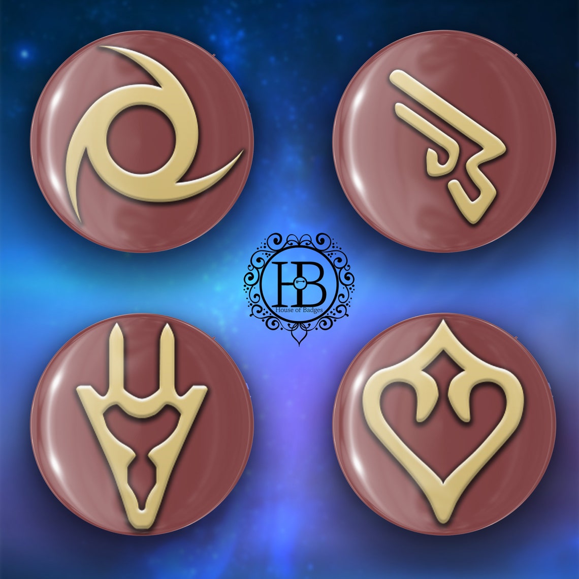 Final Fantasy XIV / 14 Inspired Job Badges / FFXIV Jobs / | Etsy