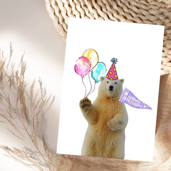 Happy Birthday Polar Bear Funny