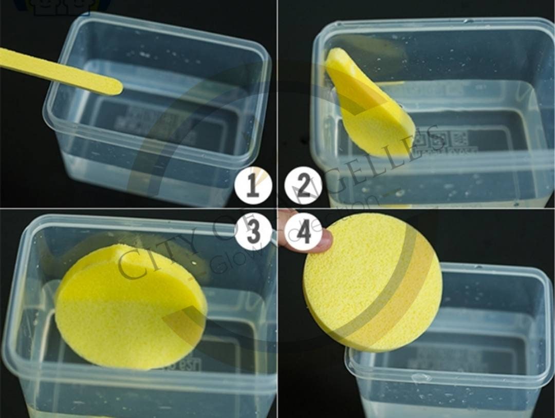Expandable 60 Facial Sponges (5 Packs) - Etsy