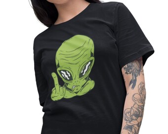 Alien Finger Shirt - Etsy