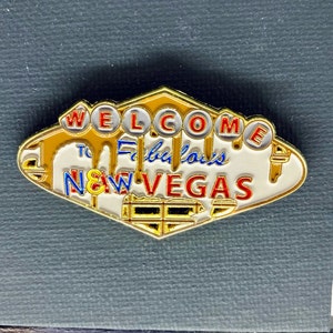 Fallout New Vegas Welcome Sign Enamel Pin | Etsy