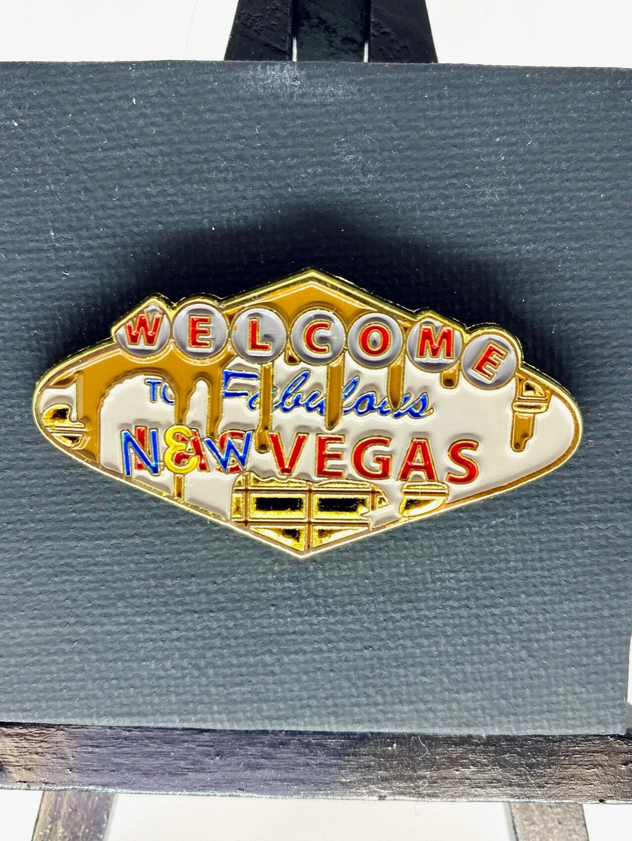 Fallout New Vegas Welcome Sign Enamel Pin | Etsy