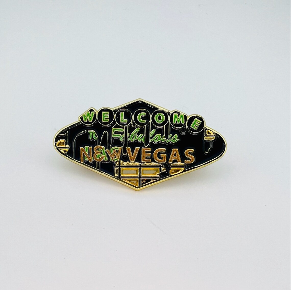 Fallout New Vegas Welcome Sign Enamel Pin - Etsy