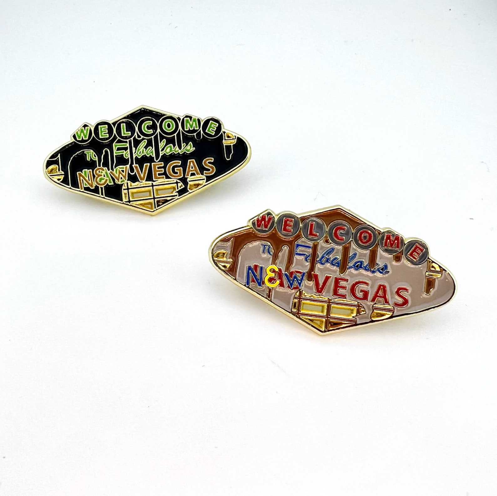 Fallout New Vegas Welcome Sign Enamel Pin | Etsy