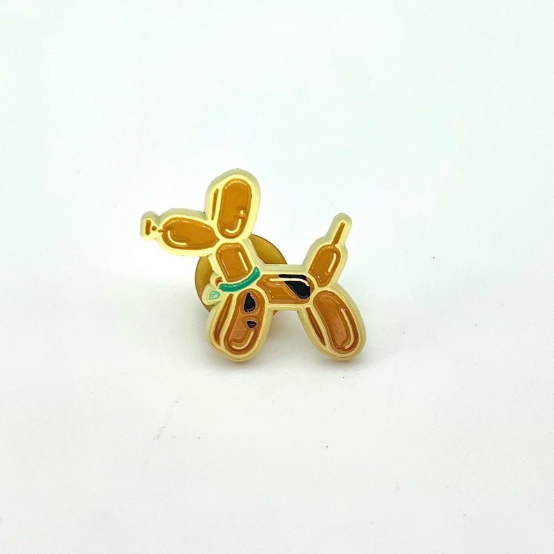 Cartoon Balloon Dogs Enamel Pin - Etsy