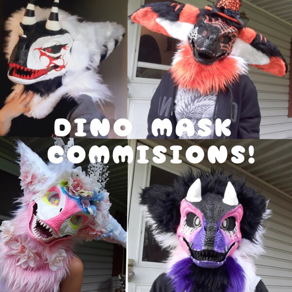 Dino Mask Eyes - Etsy