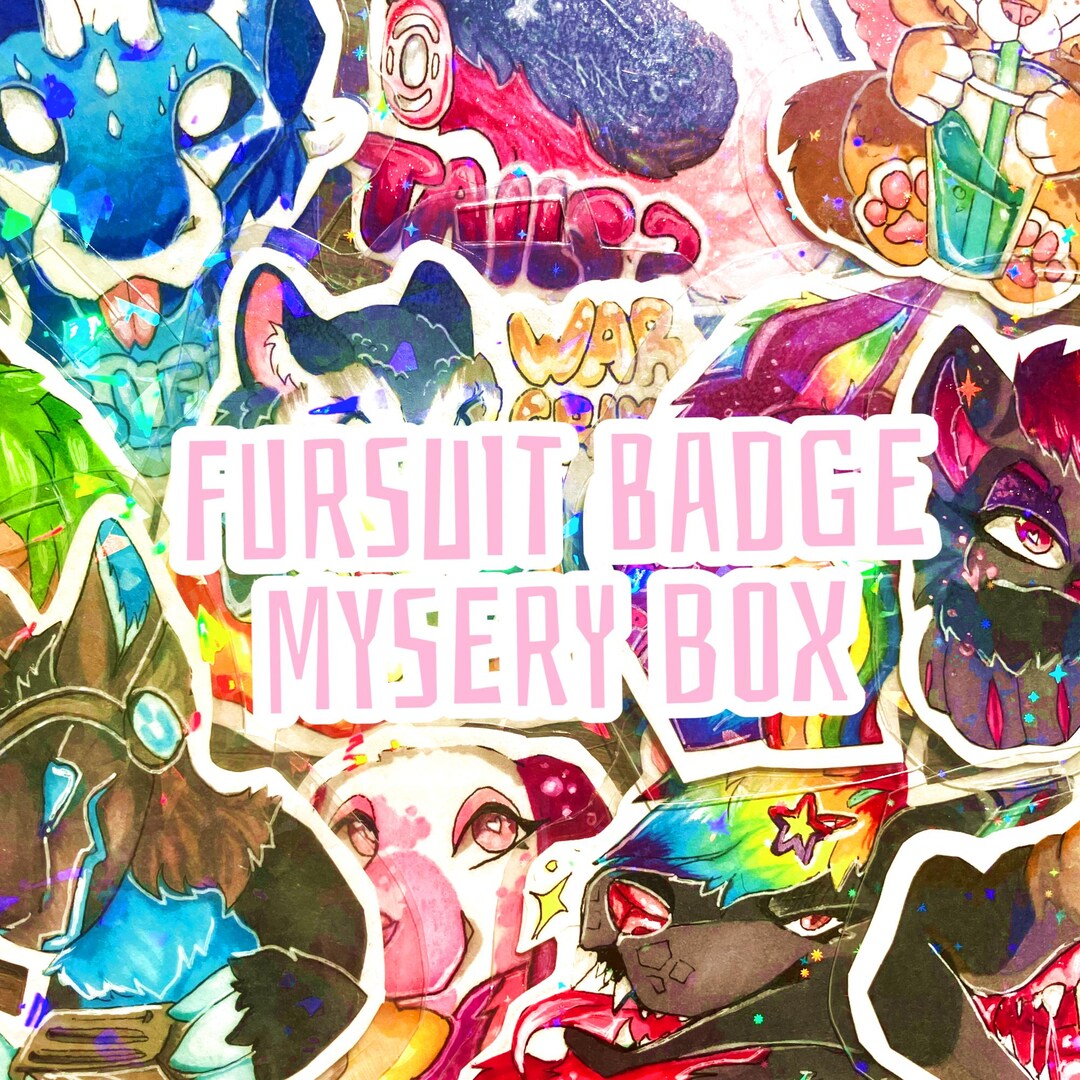 Fursuit Badge Mystery Boxes! - Etsy