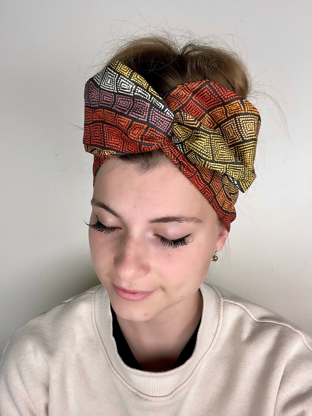 Aboriginal Wire Hair Wrap Wire Headband Wired Head Wrap - Etsy