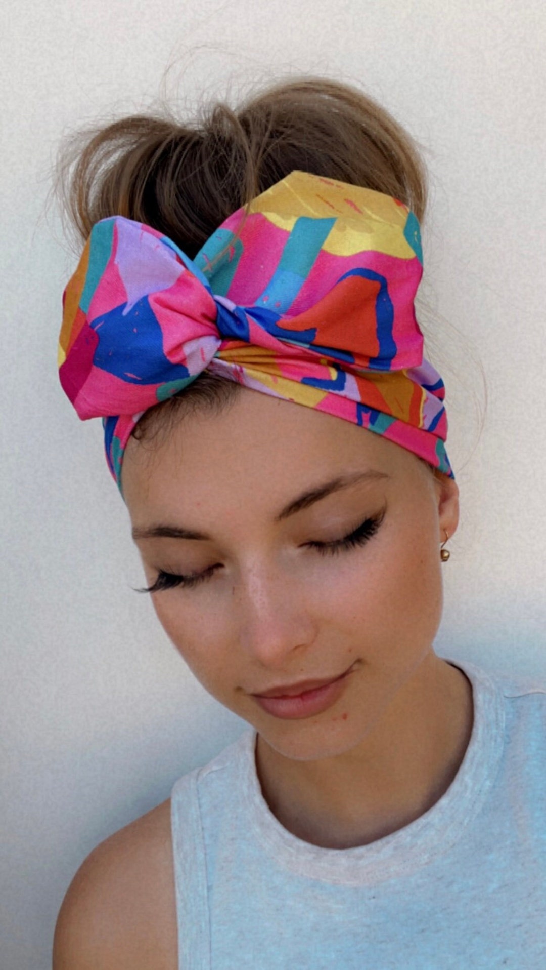 Pink Barbie Wide Wire Hair Wrap Wire Headband Wired Head Wrap Wide ...