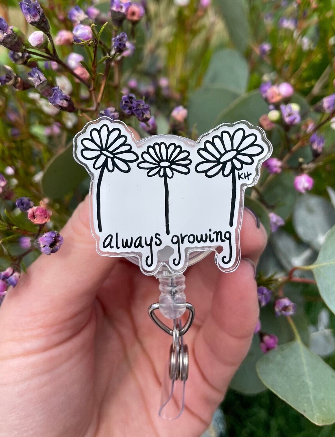 Always Growing Badge Reel - Etsy Canada