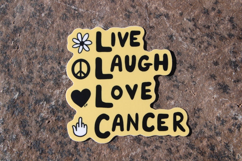 Live Laugh Love Parody Sticker - Etsy