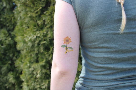 Ewing Sarcoma Ribbon Tattoo