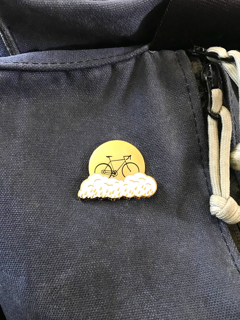 Bike Life Enamel Pin - Etsy