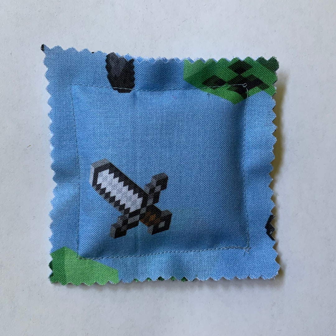 Minecraft Creepers Fresh Catnip Ravioli Cat Pillow Toy Cotton - Etsy