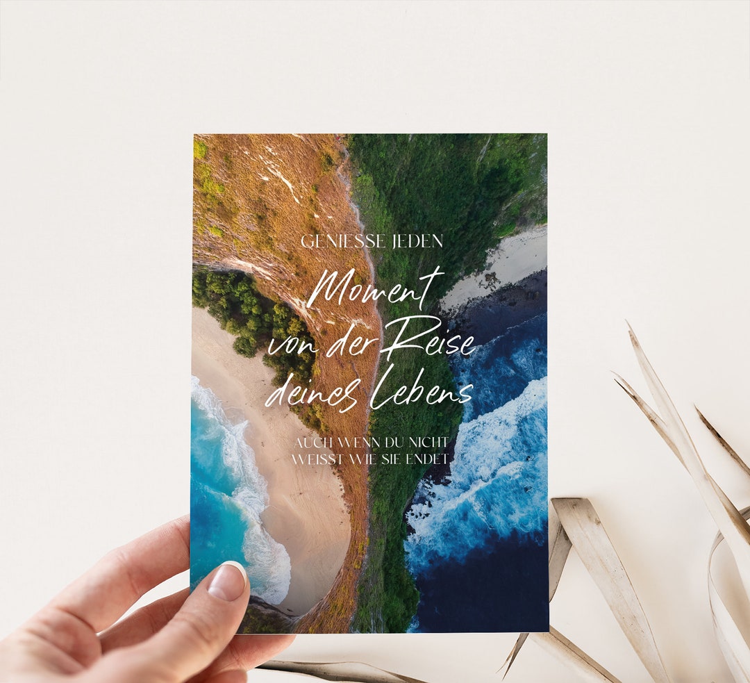 Postcard Set moments of Life With Saying HONEYNUT® Bali Birthday Gift ...