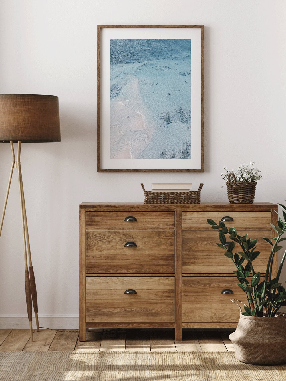 Poster-digital Nature Beach Sea Print 50x70 Cm - Etsy