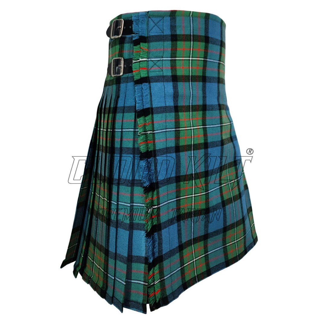 Ferguson Ancient Tartan Kilt: 8 Yard Scottish Highland Dress - Etsy
