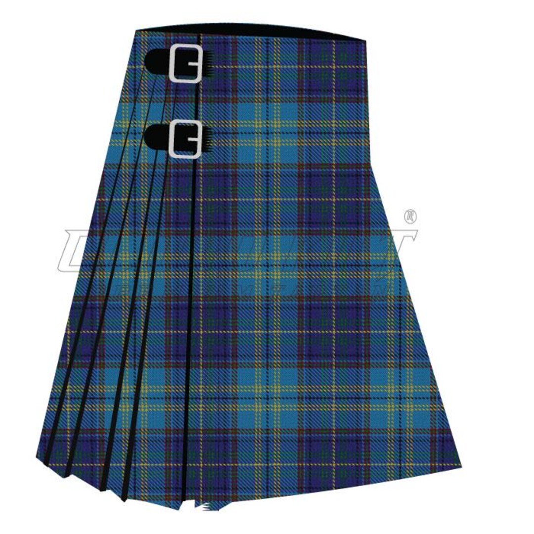 Harmon of Plenderleith Tartan Kilt (16 Oz) Handcrafted 8 Yard ...