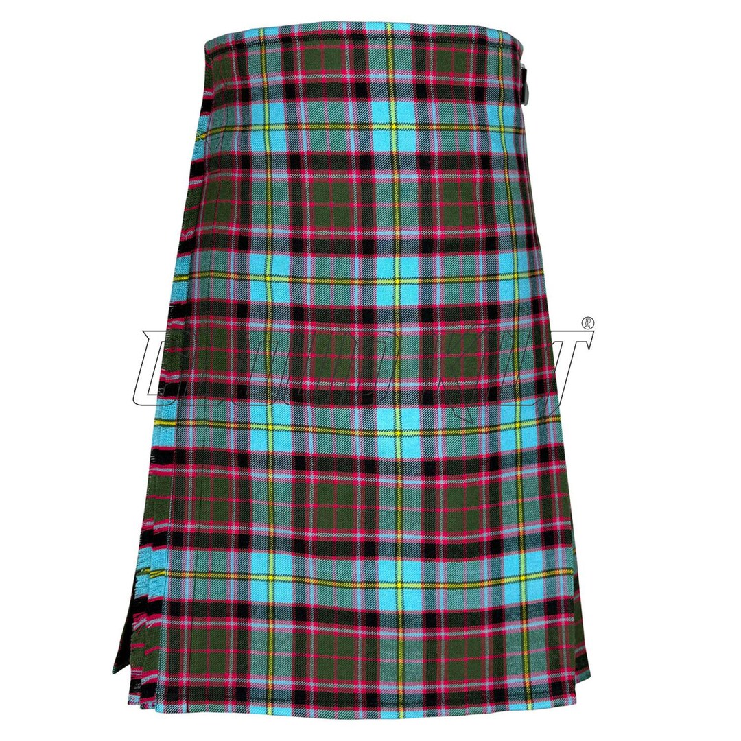 Stirling and Bannockburn Tartan Kilt | Handcrafted Scottish Traditional ...