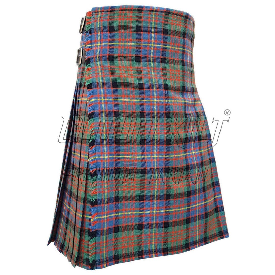 Cameron of Erracht Ancient Tartan Kilt – Traditional Scottish Custom ...