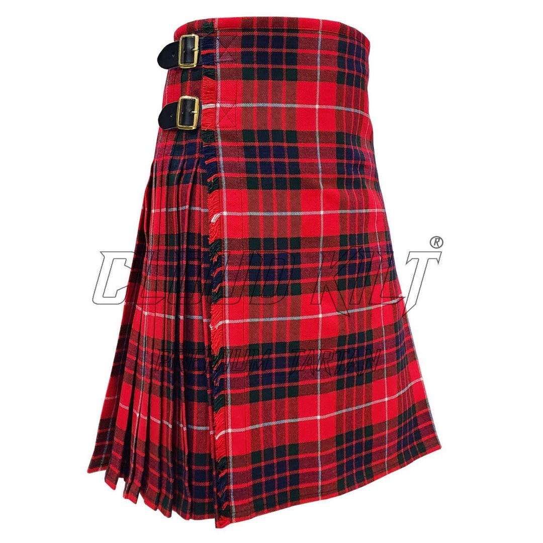 Fraser Red Tartan Kilt: 8 Yard Highland Wear - Etsy