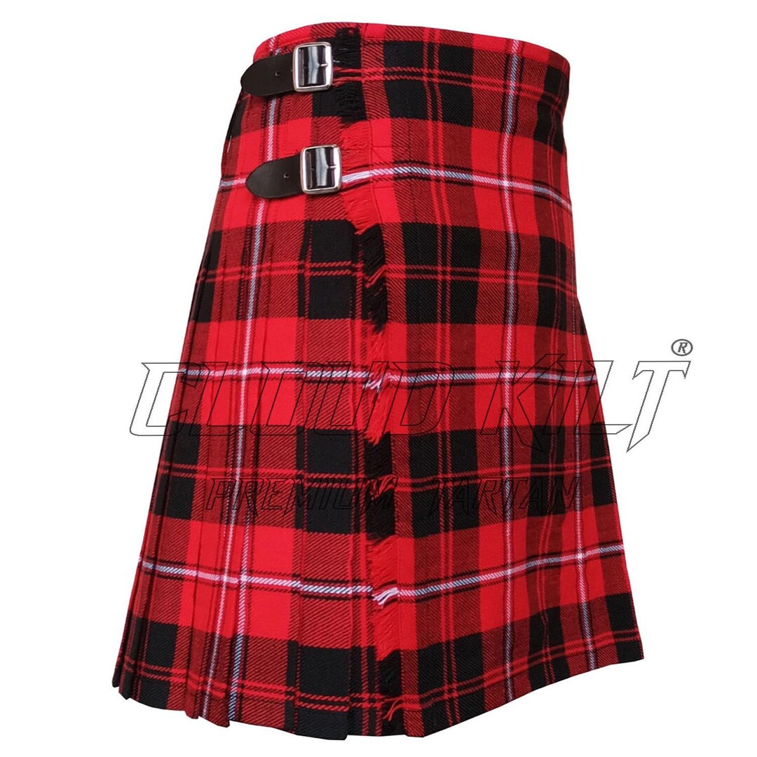 Cunningham Tartan Kilt: Traditional 8 Yard Acrylic Highland Wear - Etsy