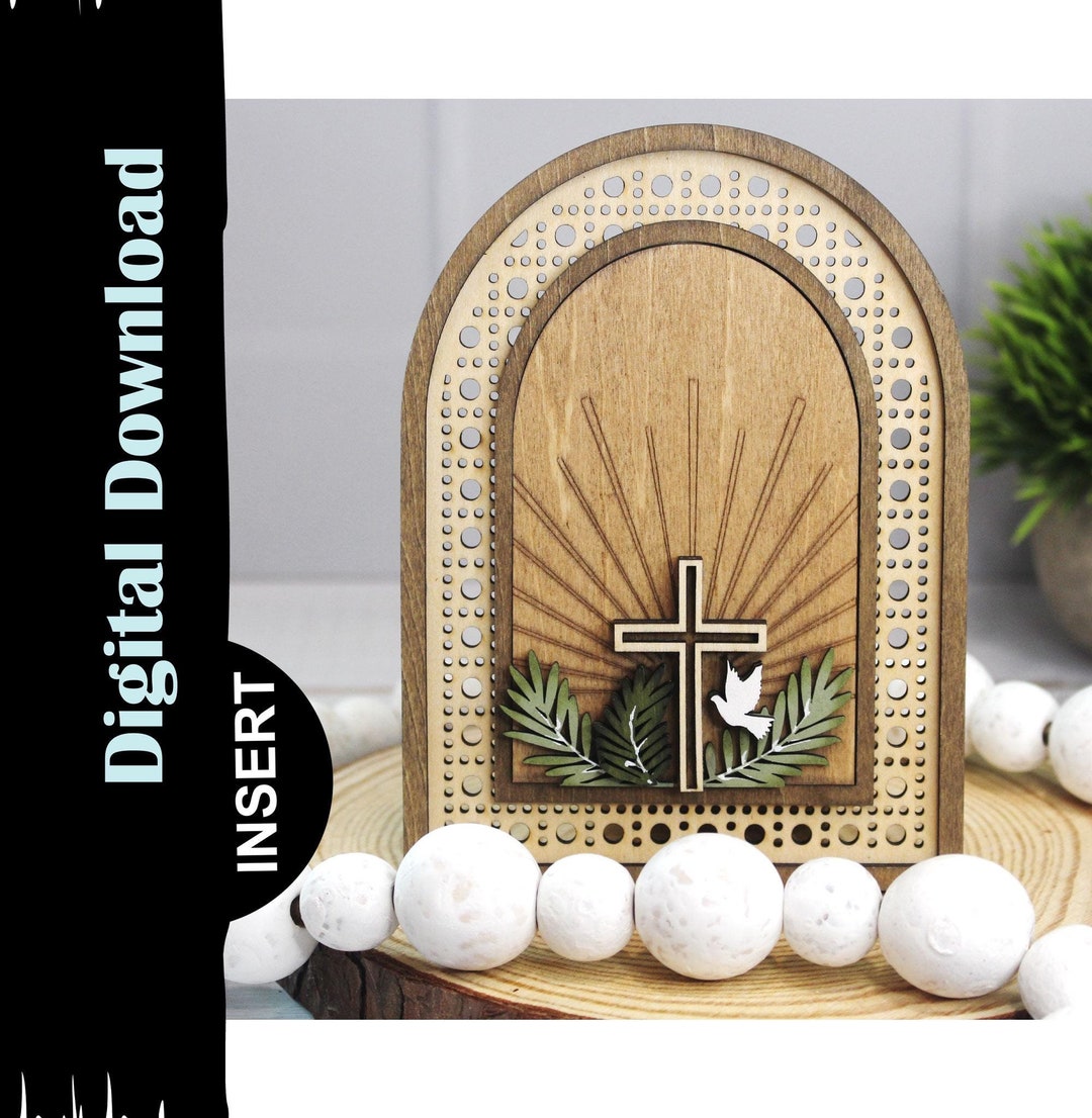 Welcome Rattan Sign Insert, Frame Sold Separately, Farmhouse Style ...