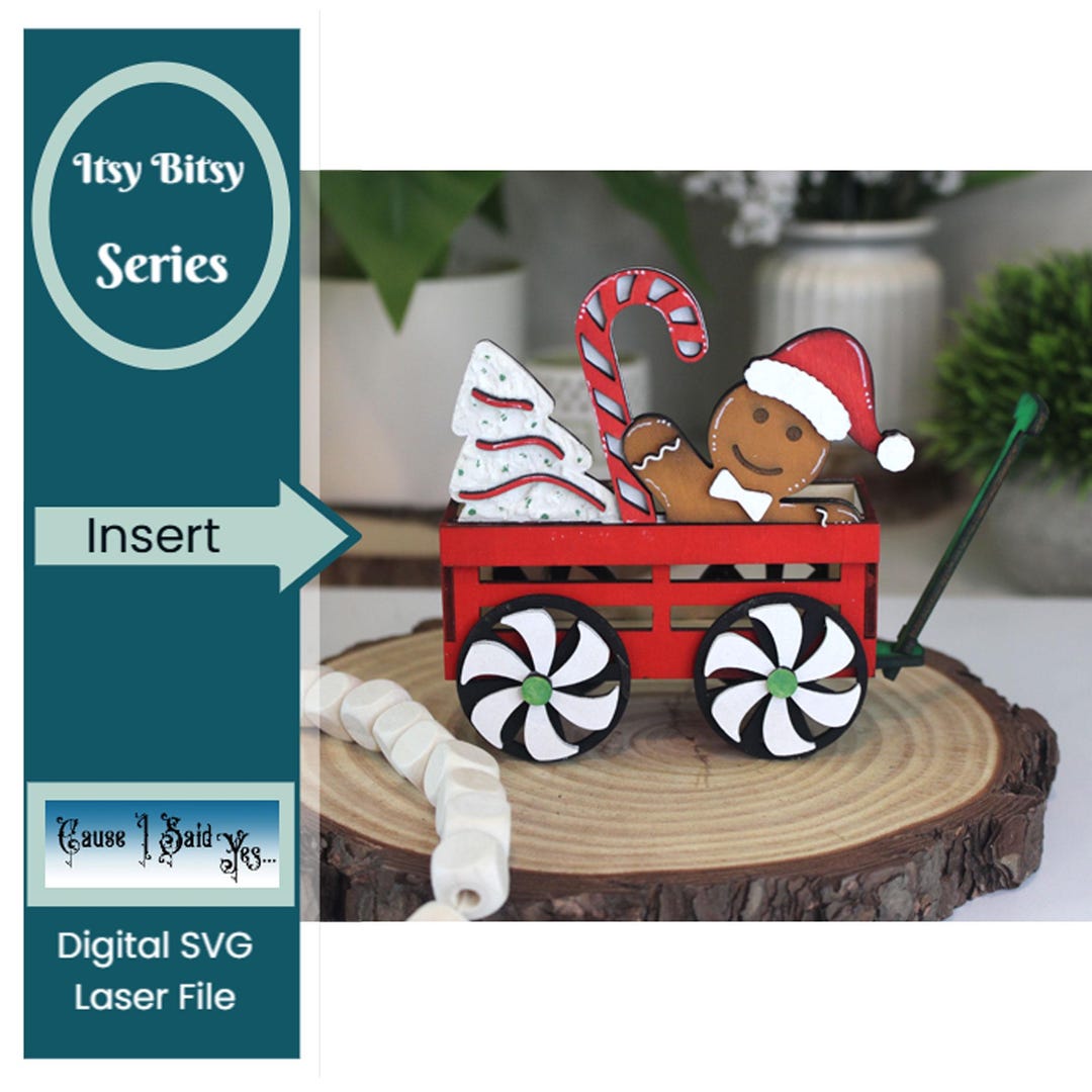 Interchangeable Christmas Tree Cake Insert, Home Decor, Shelf Sitter ...
