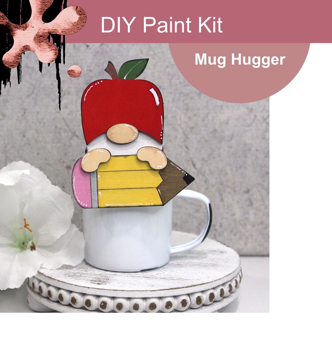 DIY Mug Hugger, Paint Project for Kids & Adults, Plant Hugger, Bowl ...