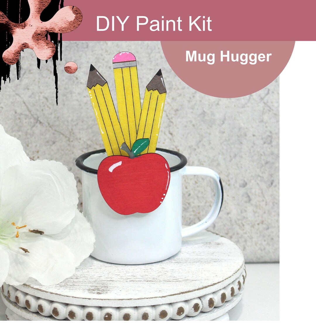DIY Mug Hugger, Paint Project for Kids & Adults, Plant Hugger, Bowl ...