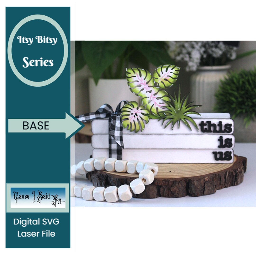 Interchangeable Stacked Books Base With Drawer, Home Decor, Shelf ...