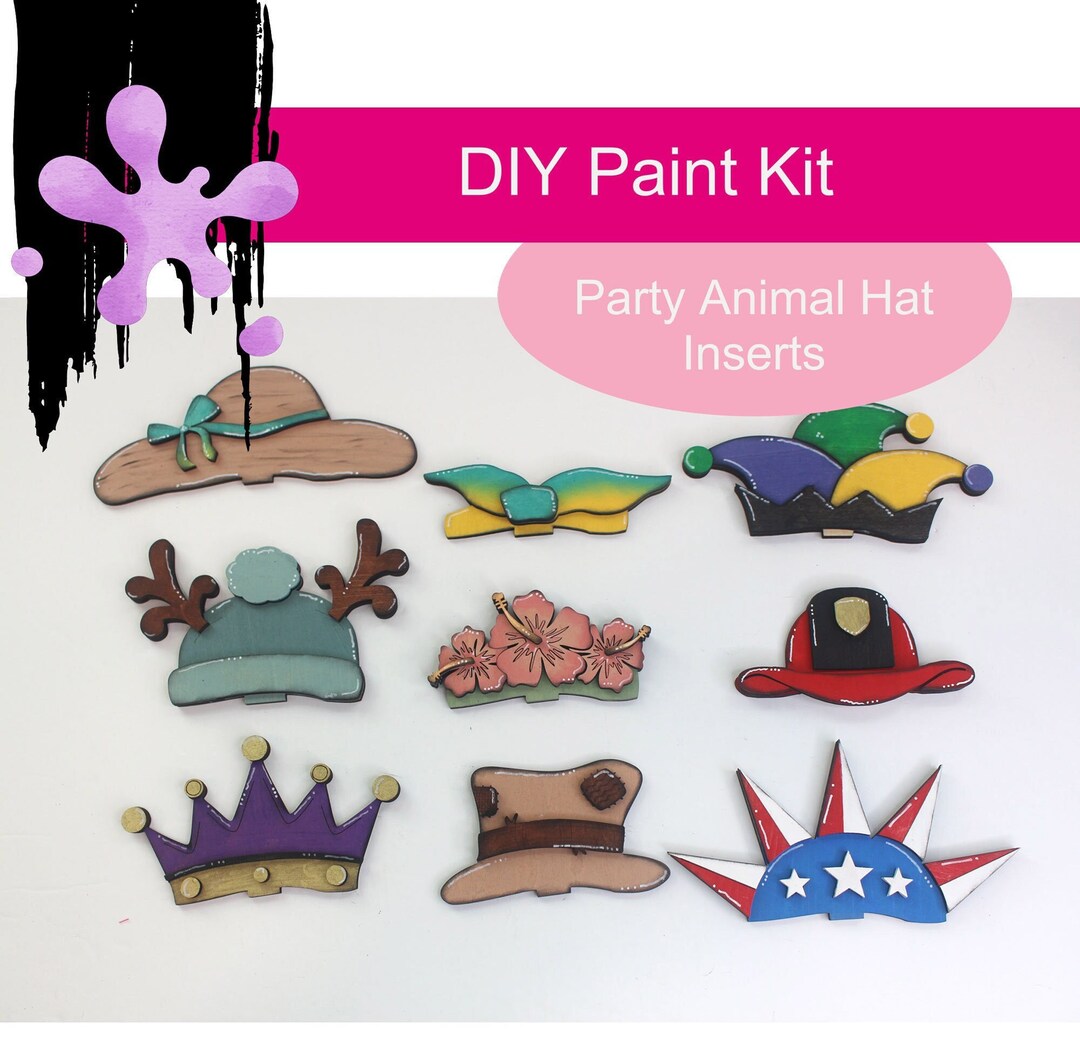 Hat Insert, DIY Wood Project, Tiered Tray Decor, DIY Interchangeable ...