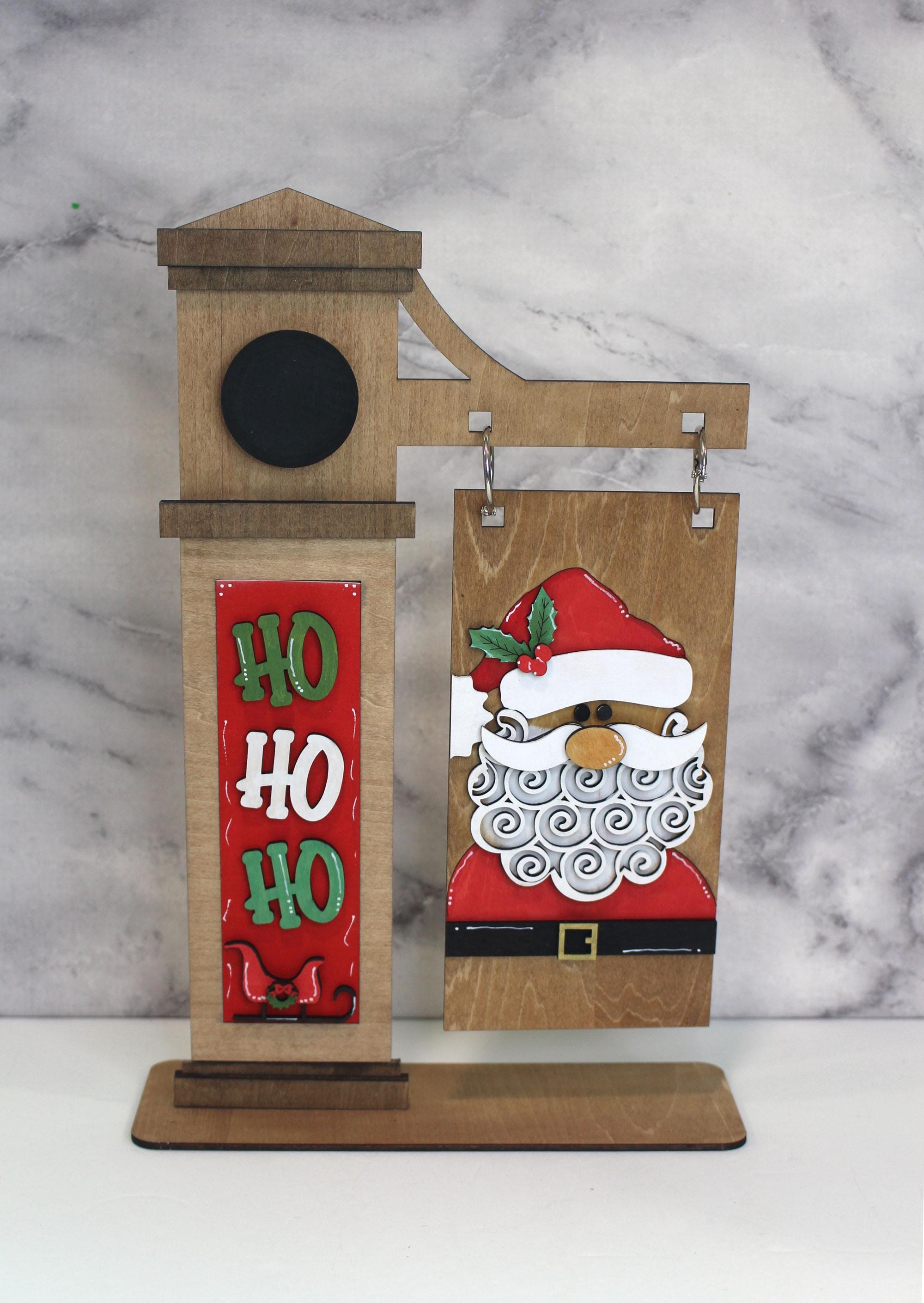 Christmas Tree for Sign Post Inserts, DIY Wood Project, Tiered Tray ...