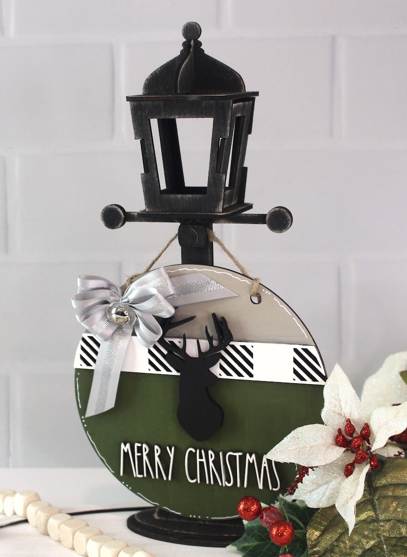 3D Lamp Post Sign Holder, Laser Cut File SVG (digital Download) - Etsy